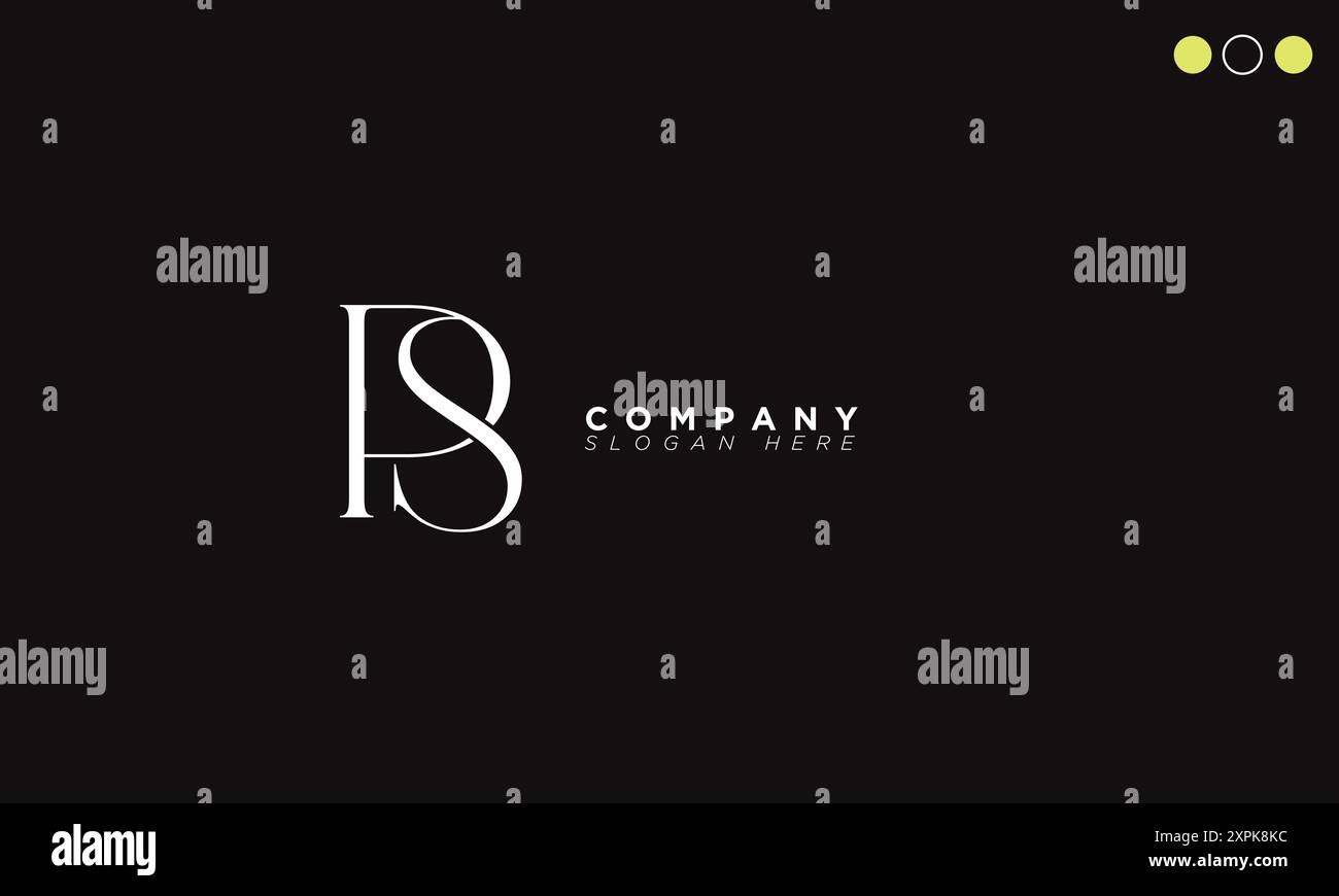 PS Alphabet letters Initials Monogram logo Stock Vector Image & Art - Alamy