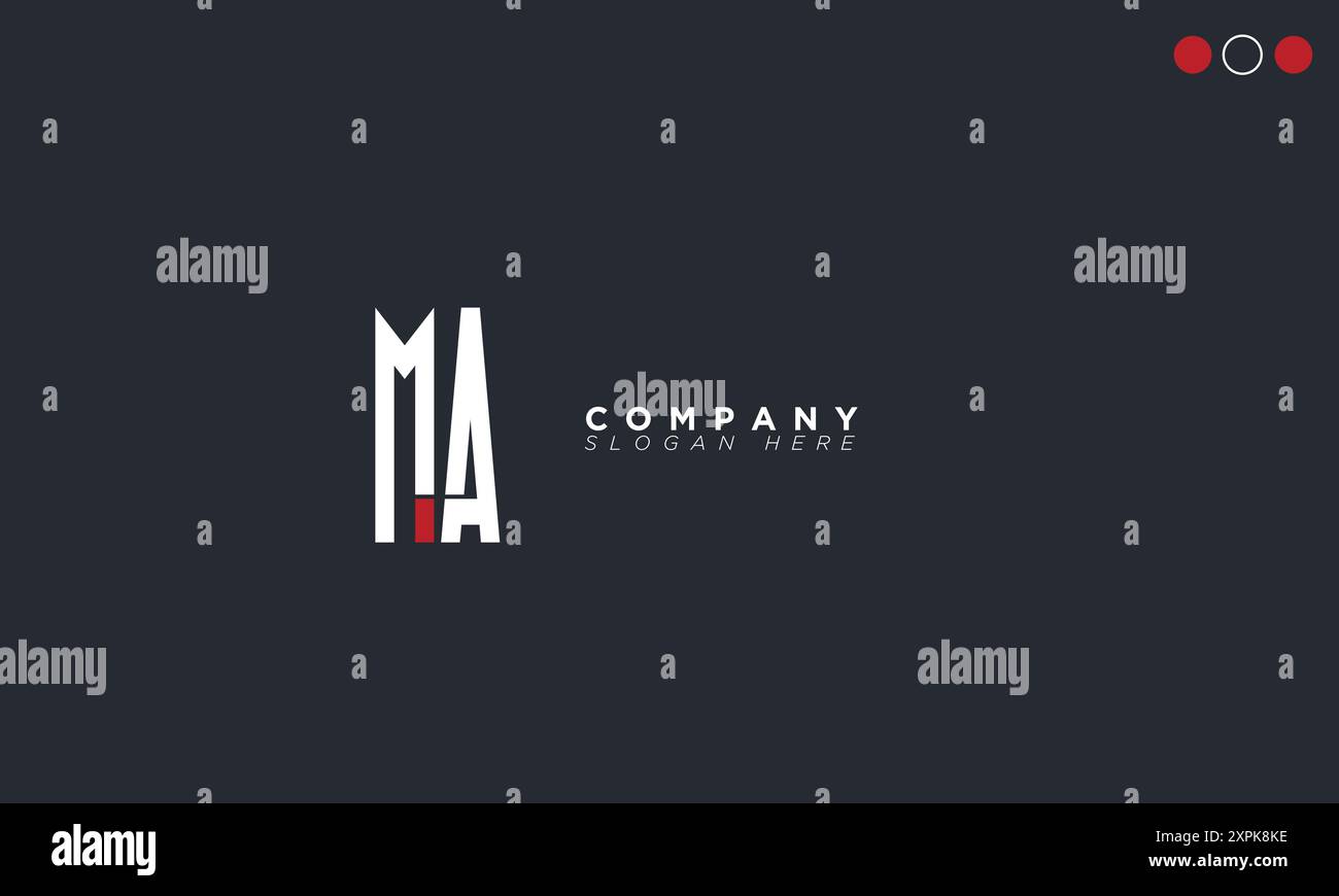 MA Alphabet letters Initials Monogram logo Stock Vector Image & Art - Alamy