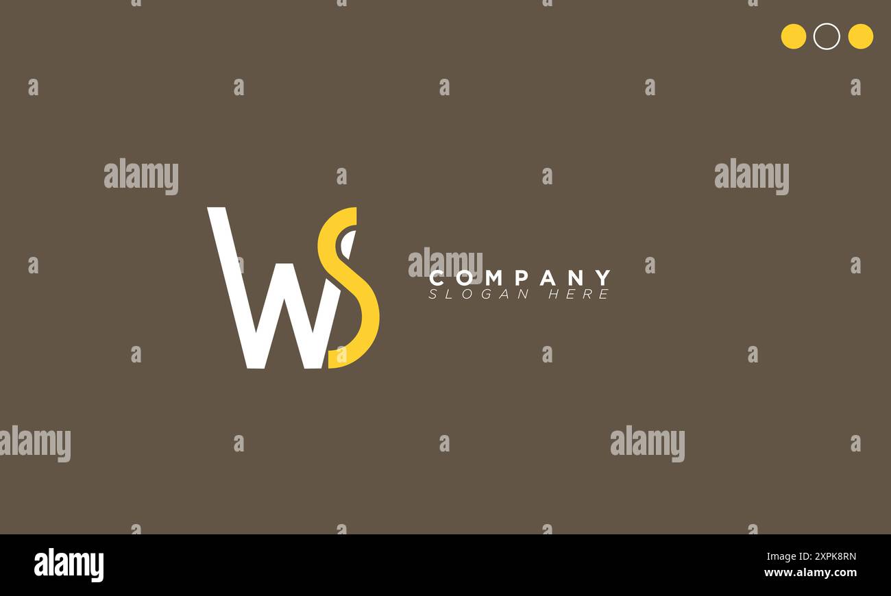 Ws alphabet Stock Vector Images - Alamy