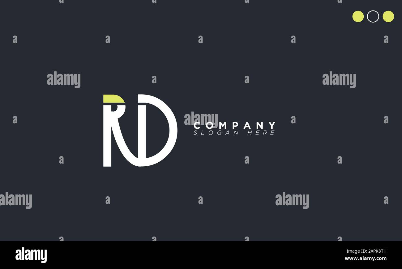 RD Alphabet letters Initials Monogram logo Stock Vector Image & Art - Alamy