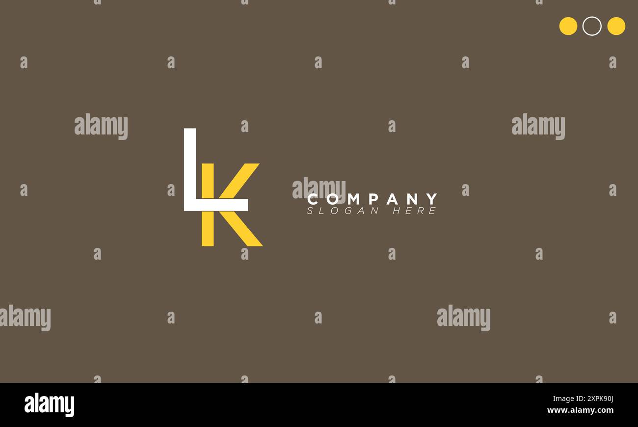 LK Alphabet letters Initials Monogram logo Stock Vector Image & Art - Alamy