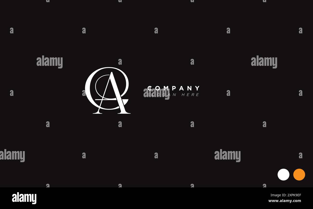 GA Alphabet letters Initials Monogram logo Stock Vector Image & Art - Alamy