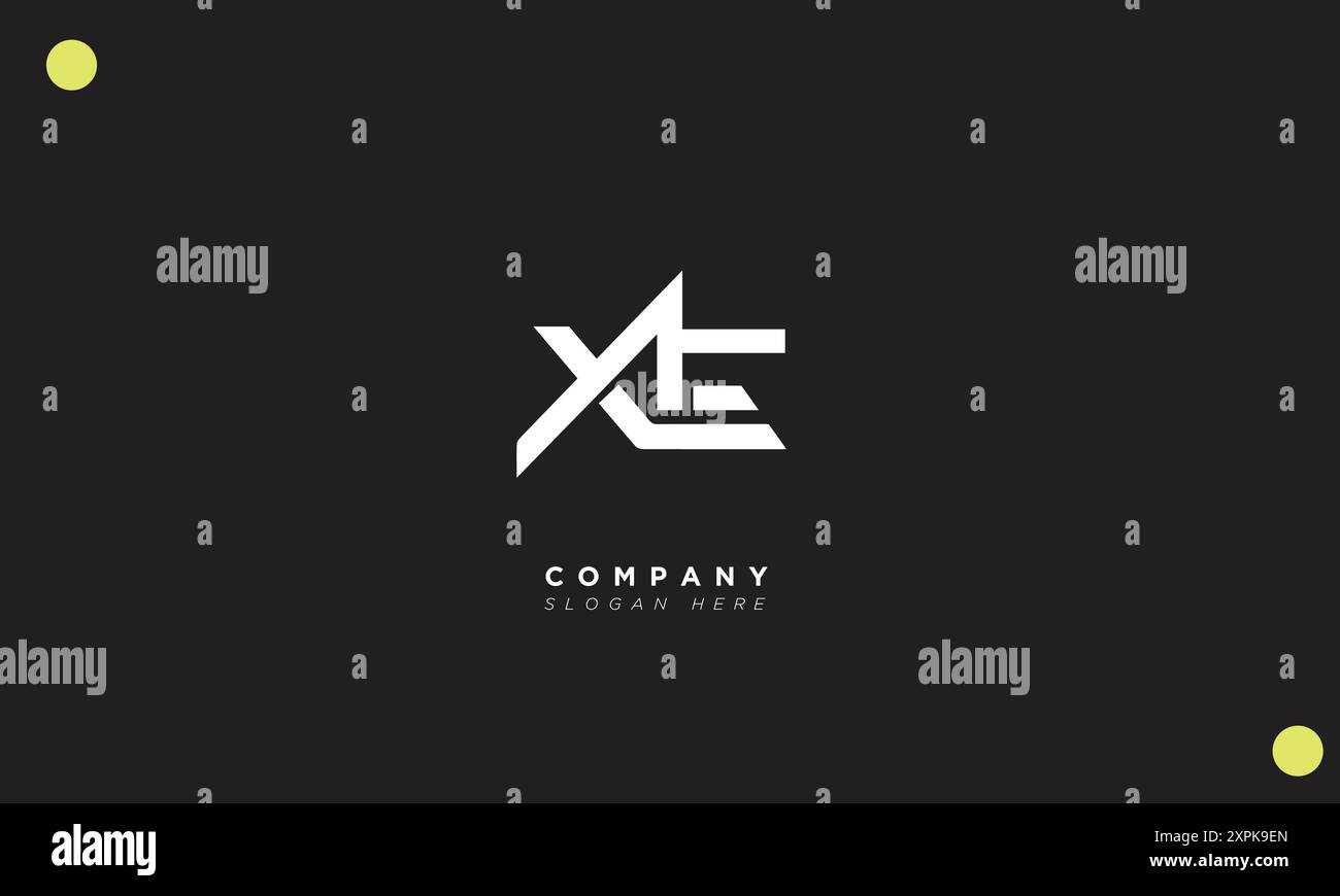 XE Alphabet letters Initials Monogram logo Stock Vector Image & Art - Alamy