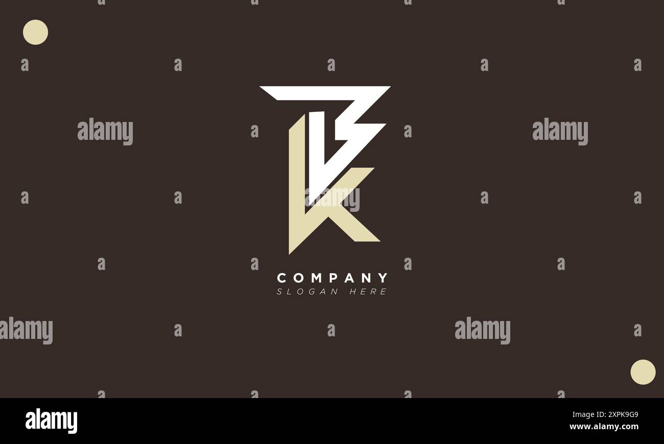 Kb initials logo hi-res stock photography and images - Alamy