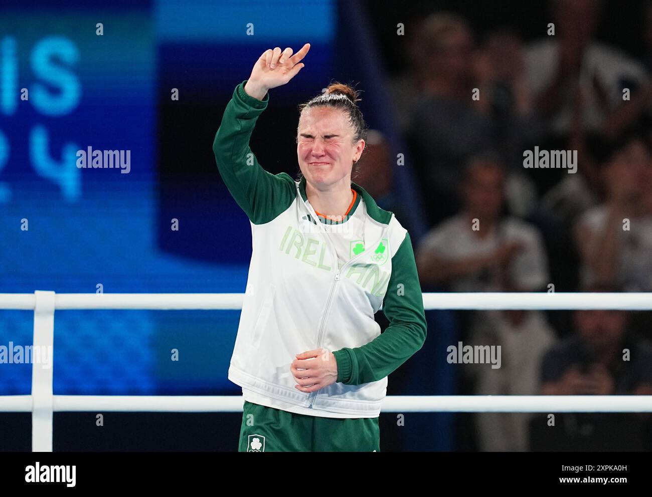 Paris, France. 06th Aug, 2024. August 06 2024: Kellie Harrington ...