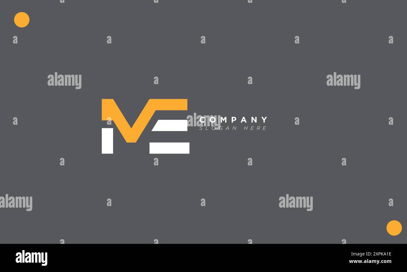 ME Alphabet letters Initials Monogram logo Stock Vector Image & Art - Alamy