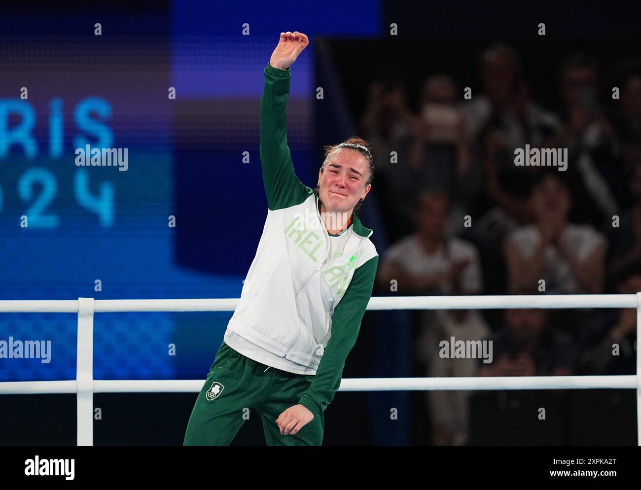 Paris, France. 06th Aug, 2024. August 06 2024: Kellie Harrington ...
