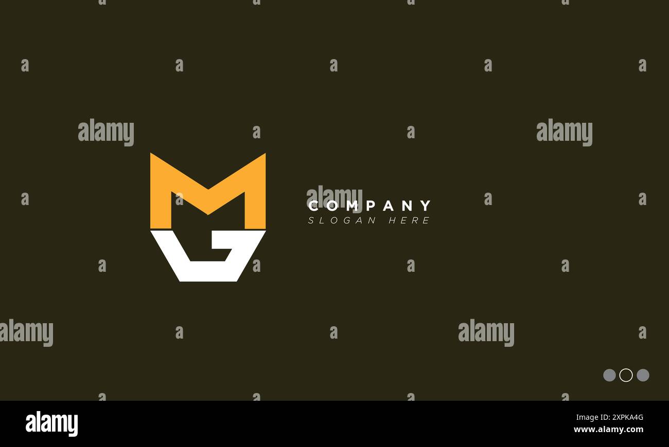 MG Alphabet letters Initials Monogram logo Stock Vector Image & Art - Alamy