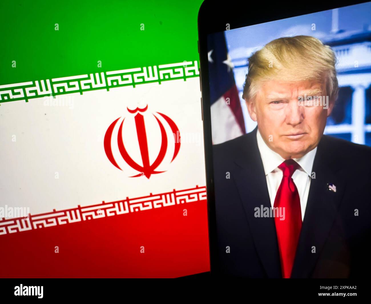 August 6, 2024: A photo illustration depicting a an official White ...