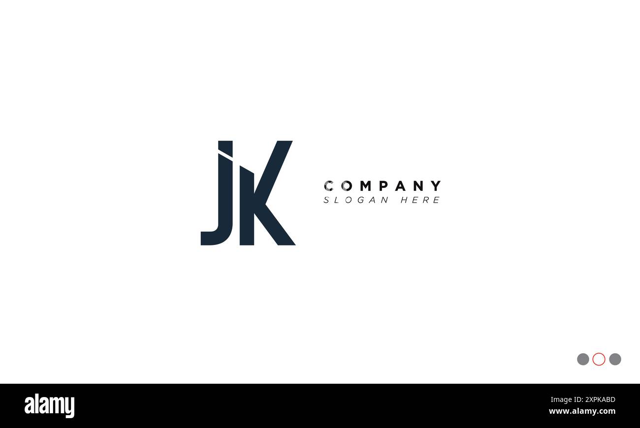 JK Alphabet letters Initials Monogram logo Stock Vector Image & Art - Alamy