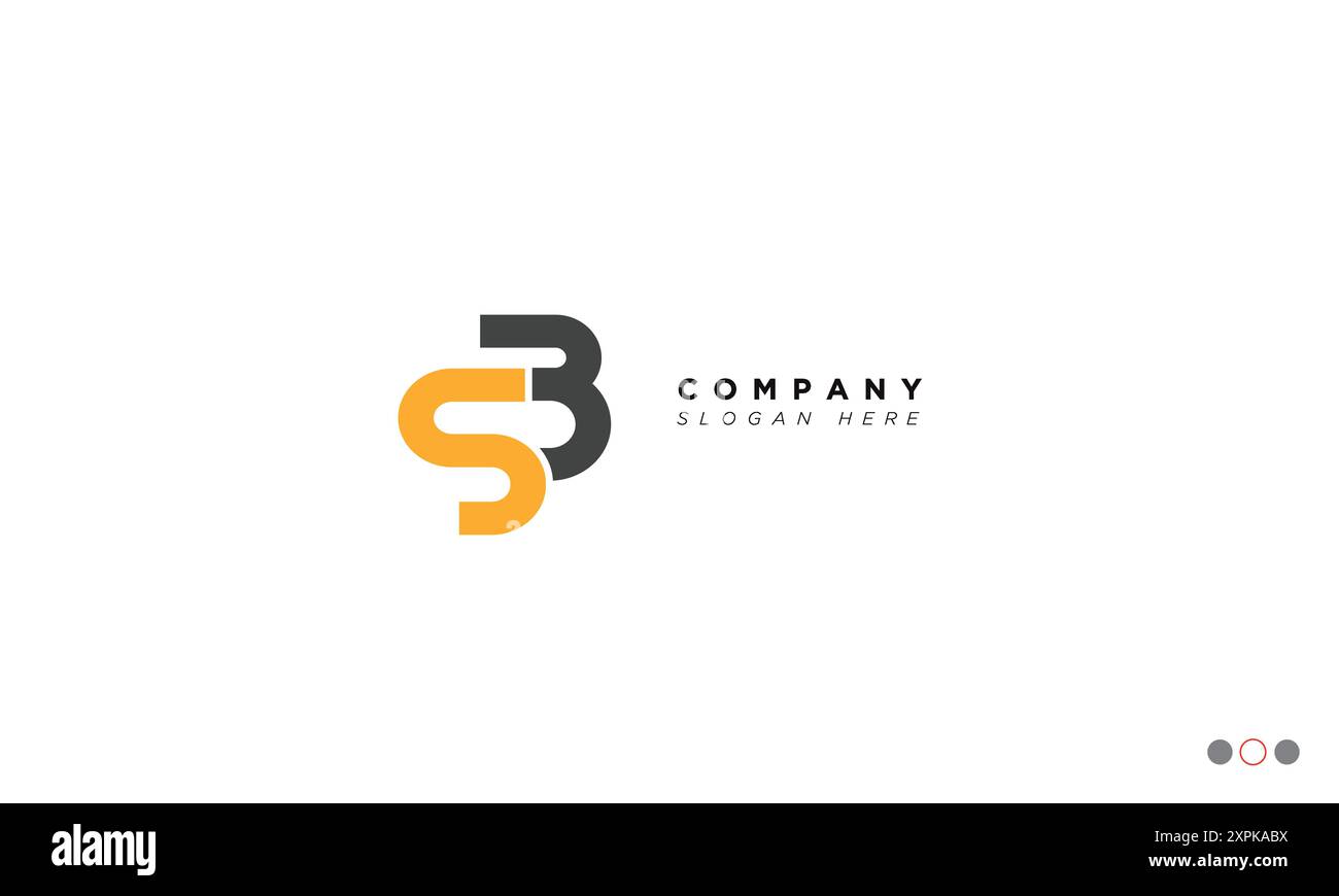 Sb initials logo hi-res stock photography and images - Alamy