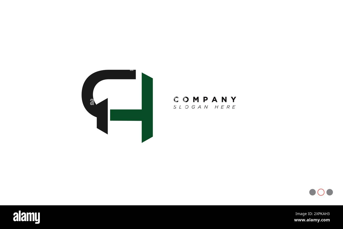 Gh initials logo Cut Out Stock Images & Pictures - Alamy