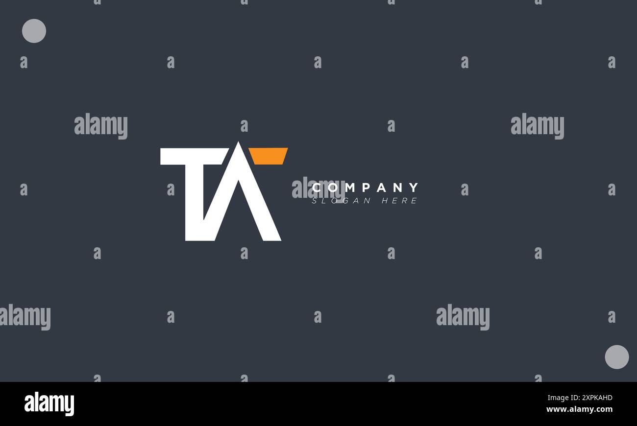 TA Alphabet letters Initials Monogram logo Stock Vector Image & Art - Alamy
