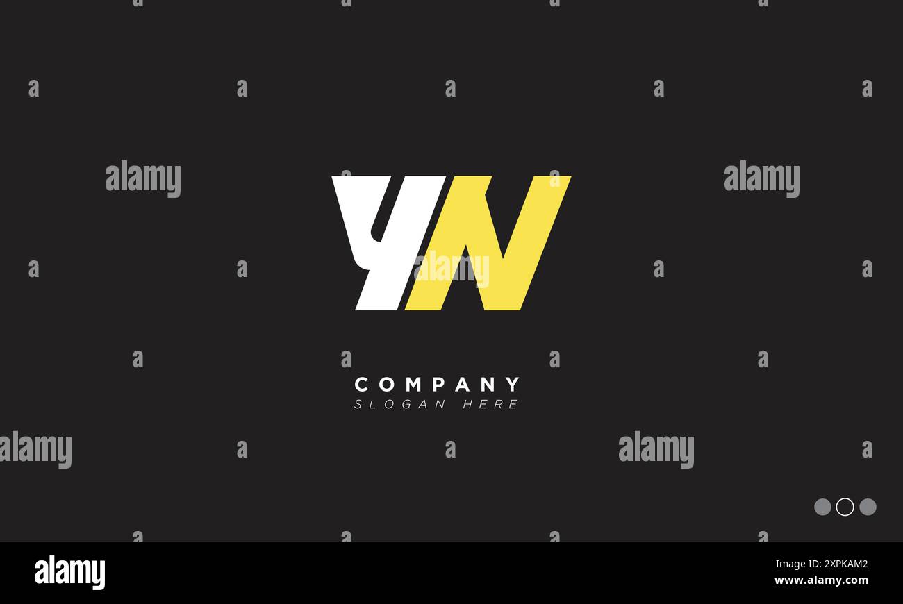 YN Alphabet letters Initials Monogram logo Stock Vector Image & Art - Alamy