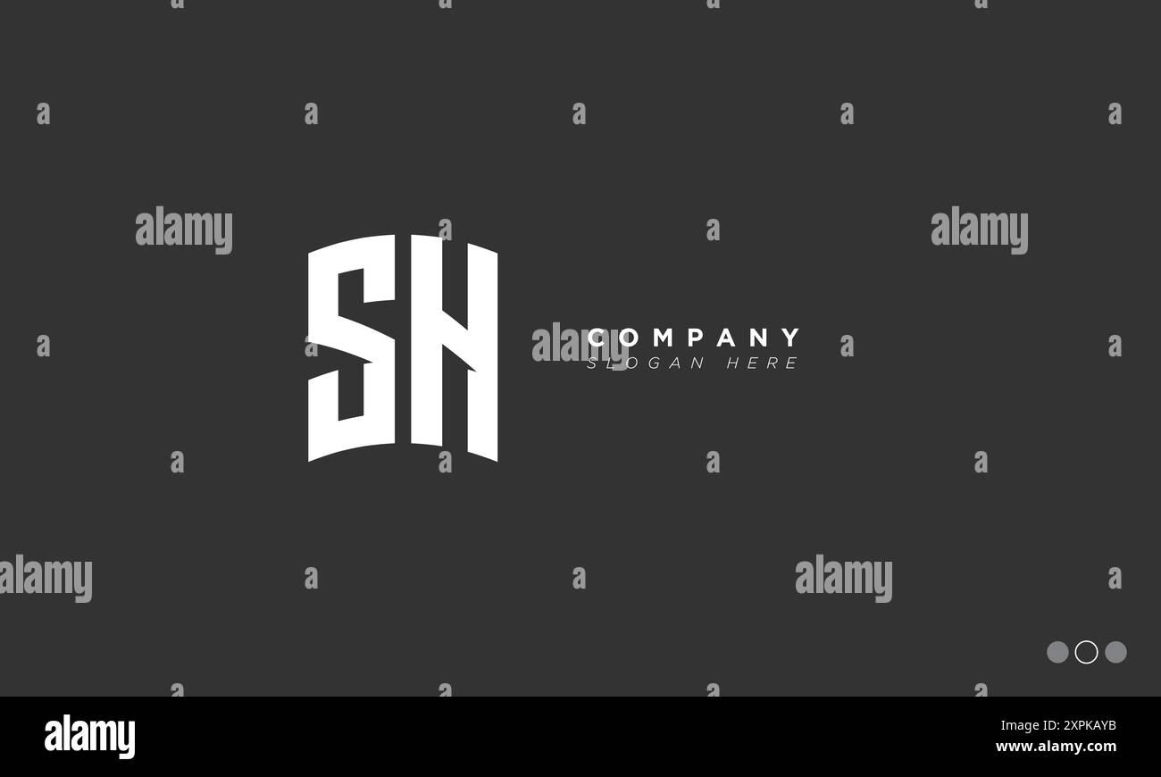 SH Alphabet letters Initials Monogram logo Stock Vector Image & Art - Alamy