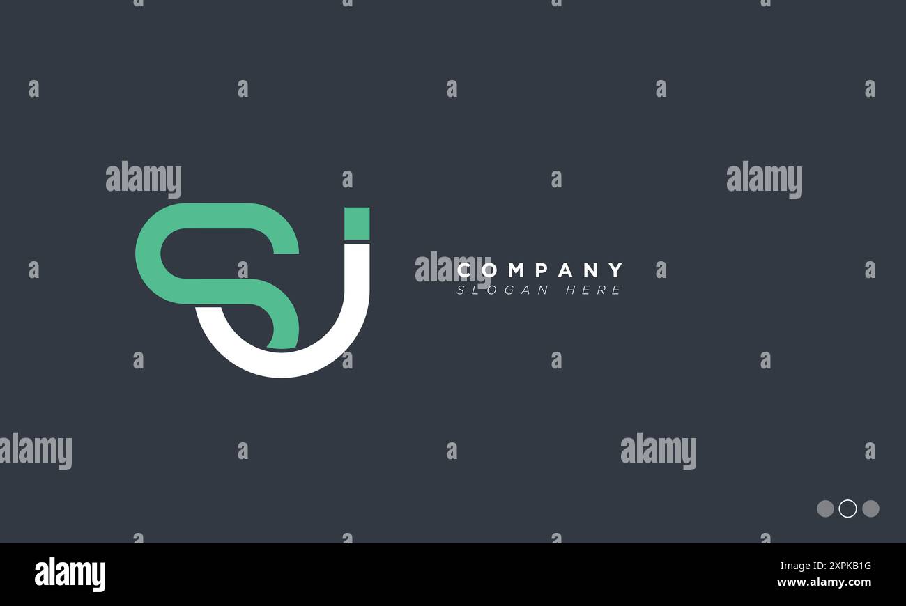 SJ Alphabet letters Initials Monogram logo Stock Vector Image & Art - Alamy