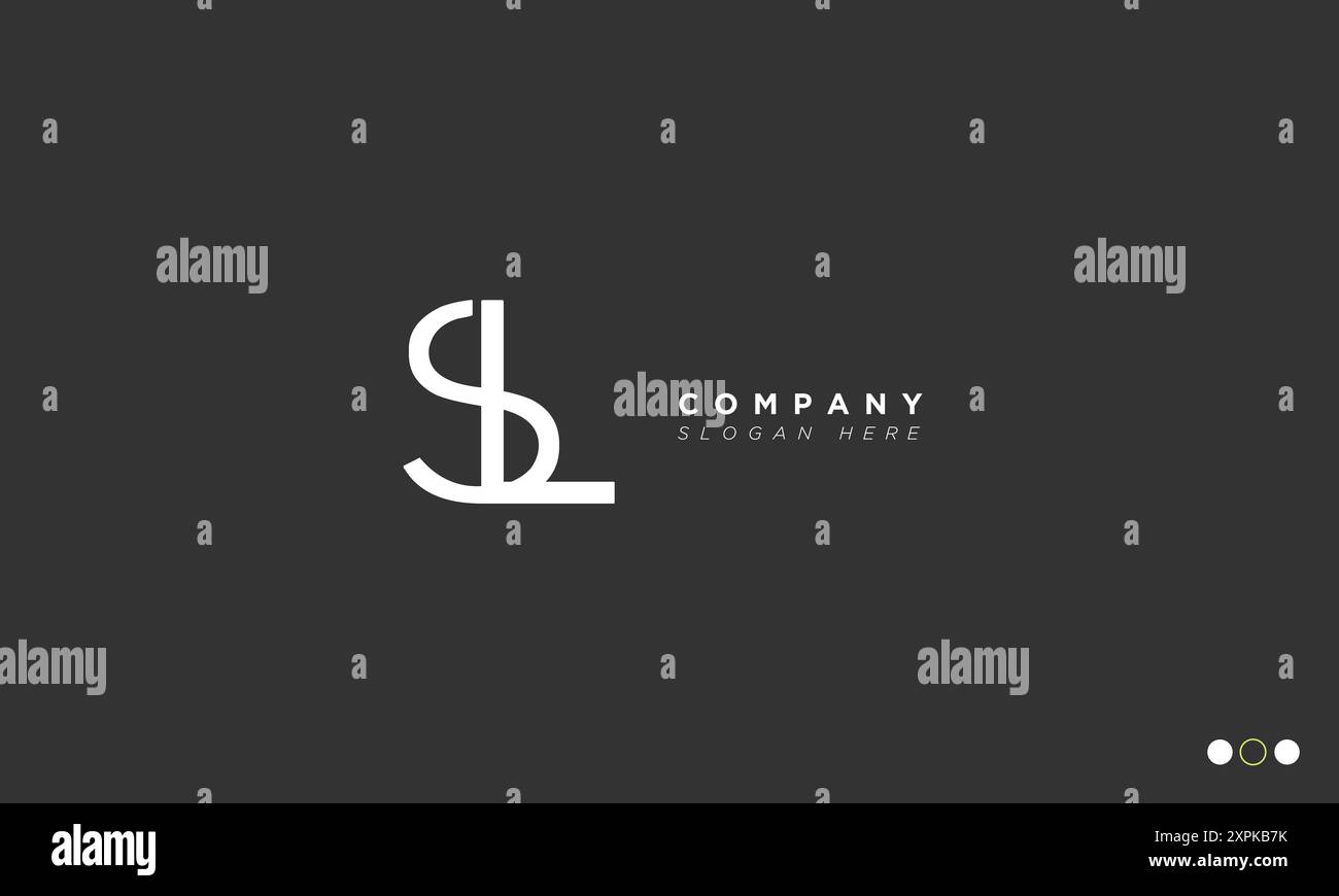 SL Alphabet letters Initials Monogram logo Stock Vector Image & Art - Alamy