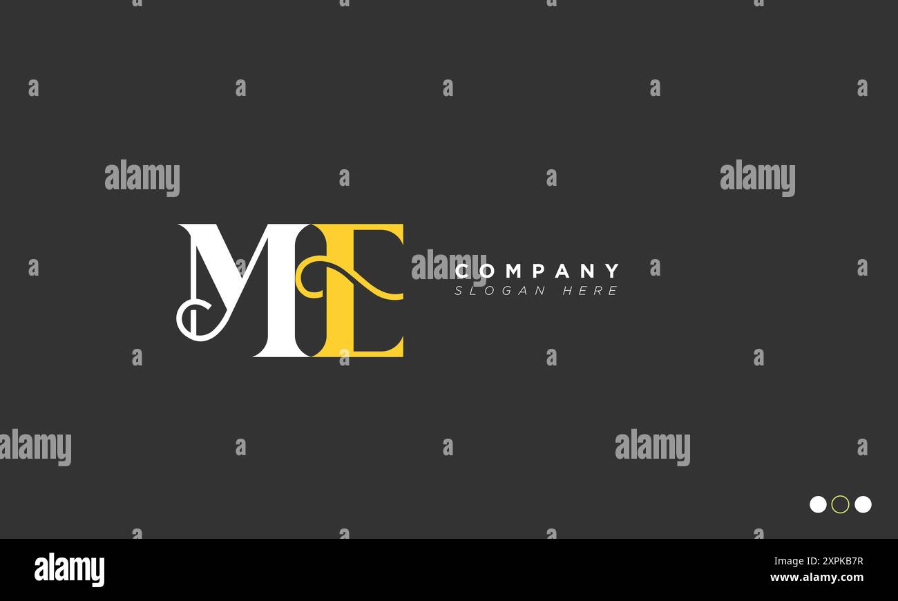 Graphic initials hi-res stock photography and images - Alamy