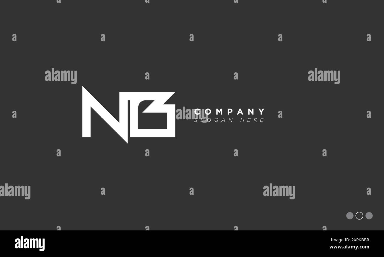 NB Alphabet letters Initials Monogram logo Stock Vector Image & Art - Alamy