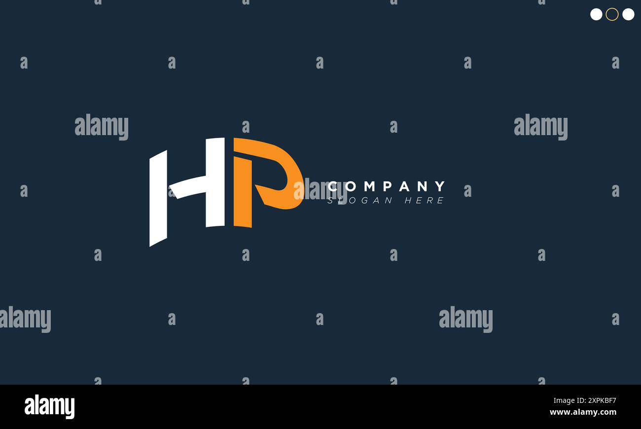 HP Alphabet letters Initials Monogram logo Stock Vector Image & Art - Alamy