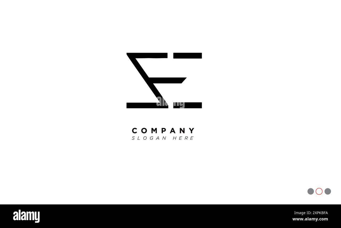 Se monogram logo Cut Out Stock Images & Pictures - Alamy