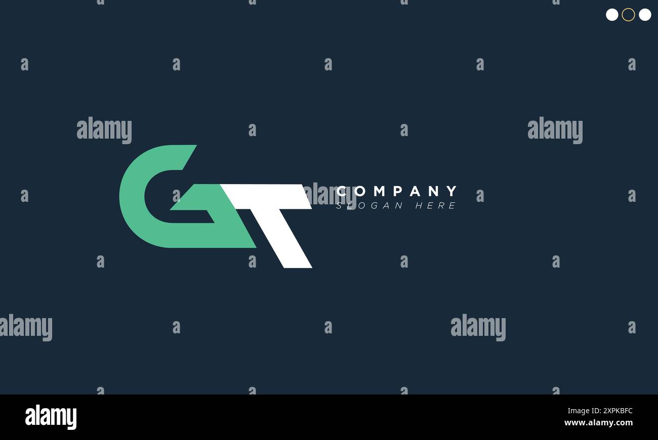 GT Alphabet letters Initials Monogram logo Stock Vector Image & Art - Alamy
