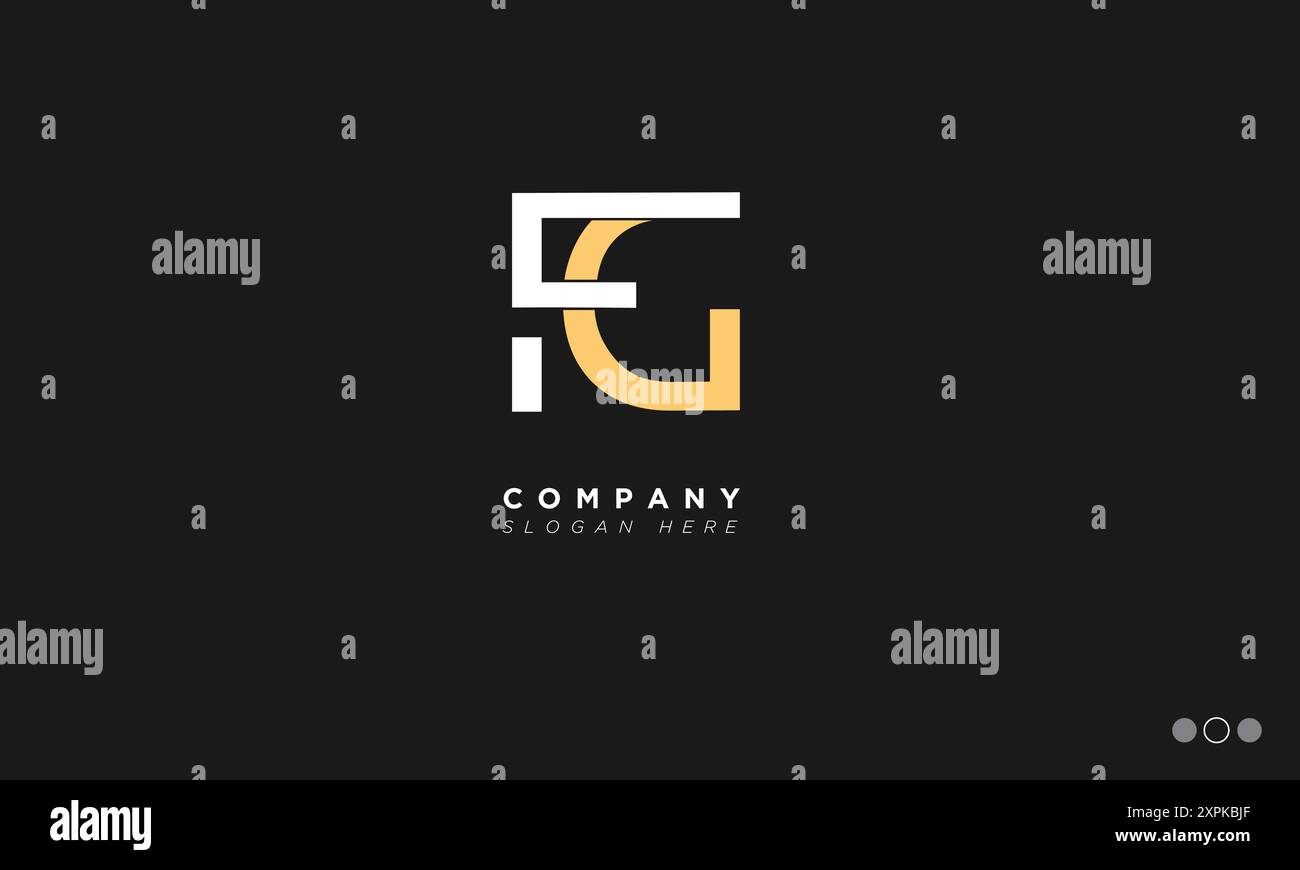 FG Alphabet letters Initials Monogram logo Stock Vector Image & Art - Alamy