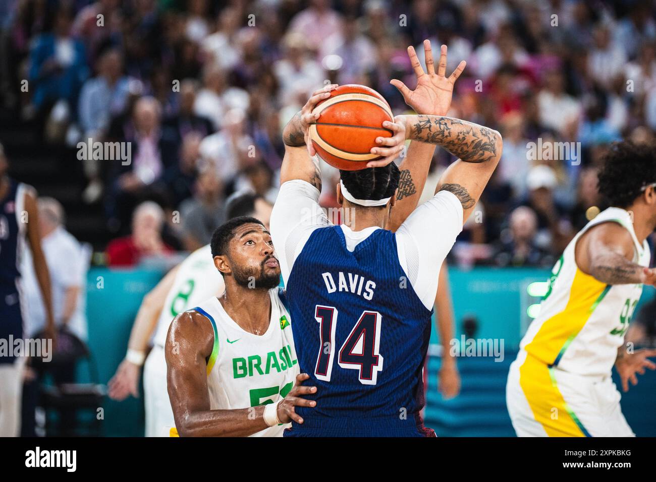 PARIS, IF - 06.08.2024: BRAZIL X USA MEN'S BASKETBALL - Basketball ...