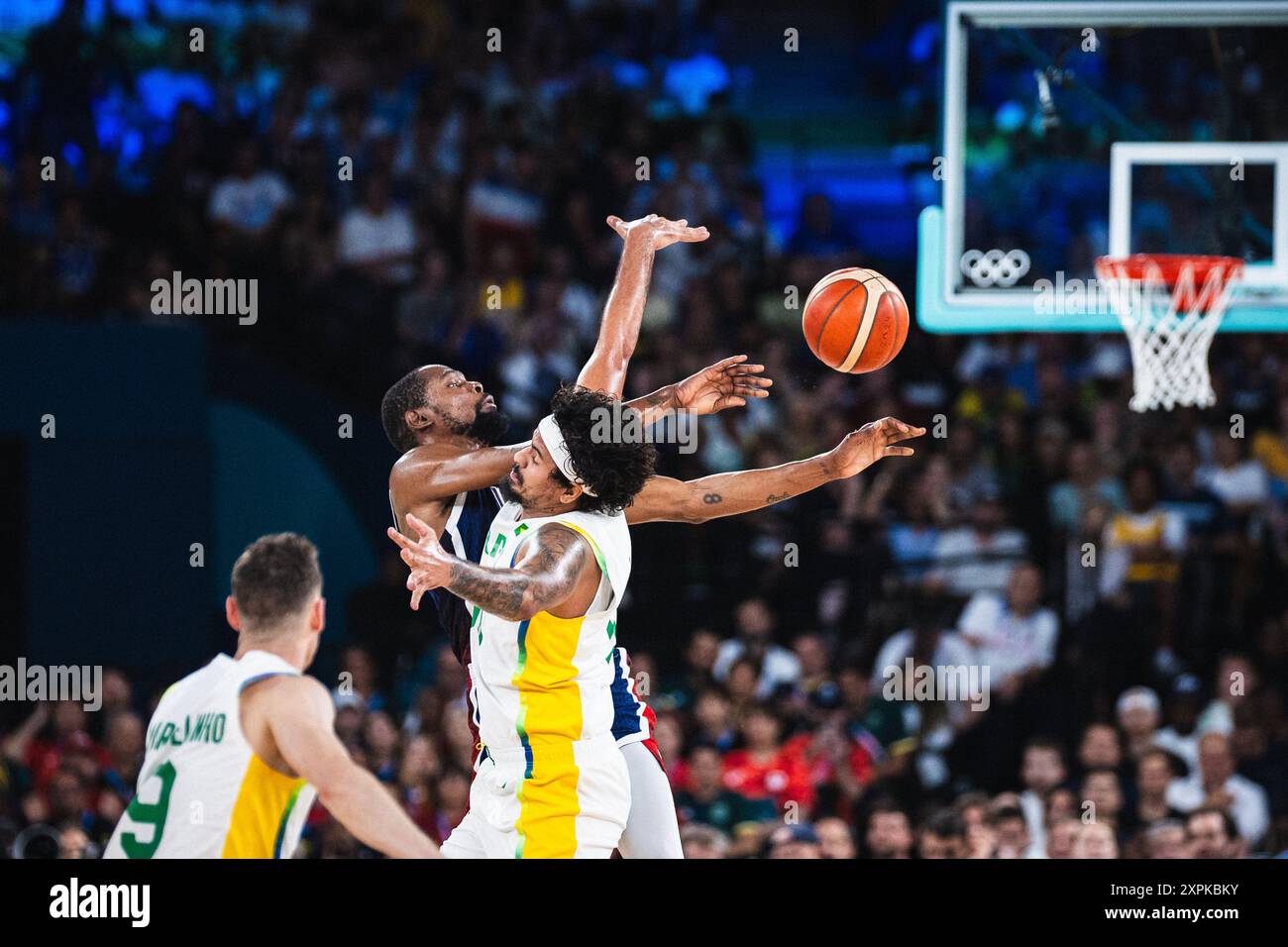 PARIS, IF - 06.08.2024: BRAZIL X USA MEN'S BASKETBALL - Basketball ...
