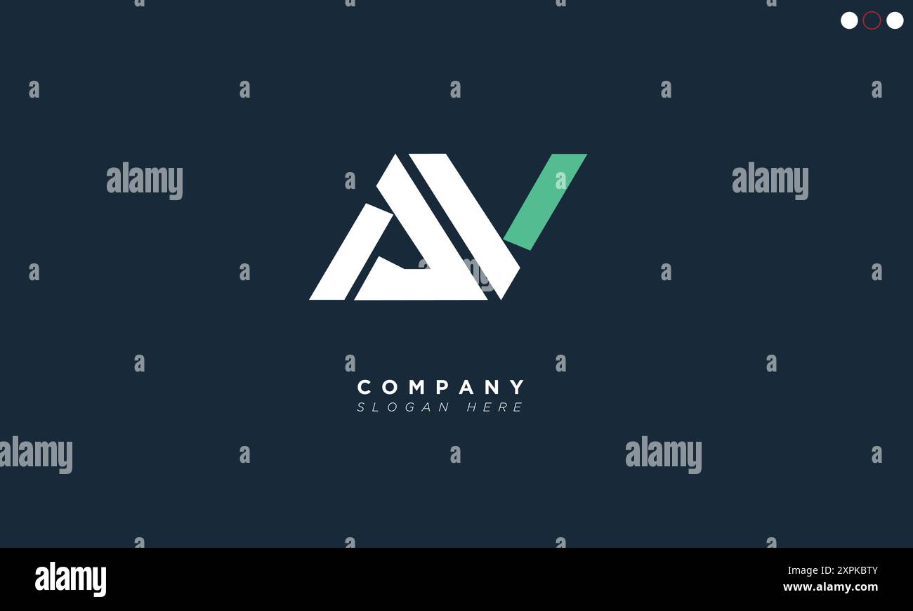 AV Alphabet letters Initials Monogram logo Stock Vector Image & Art - Alamy