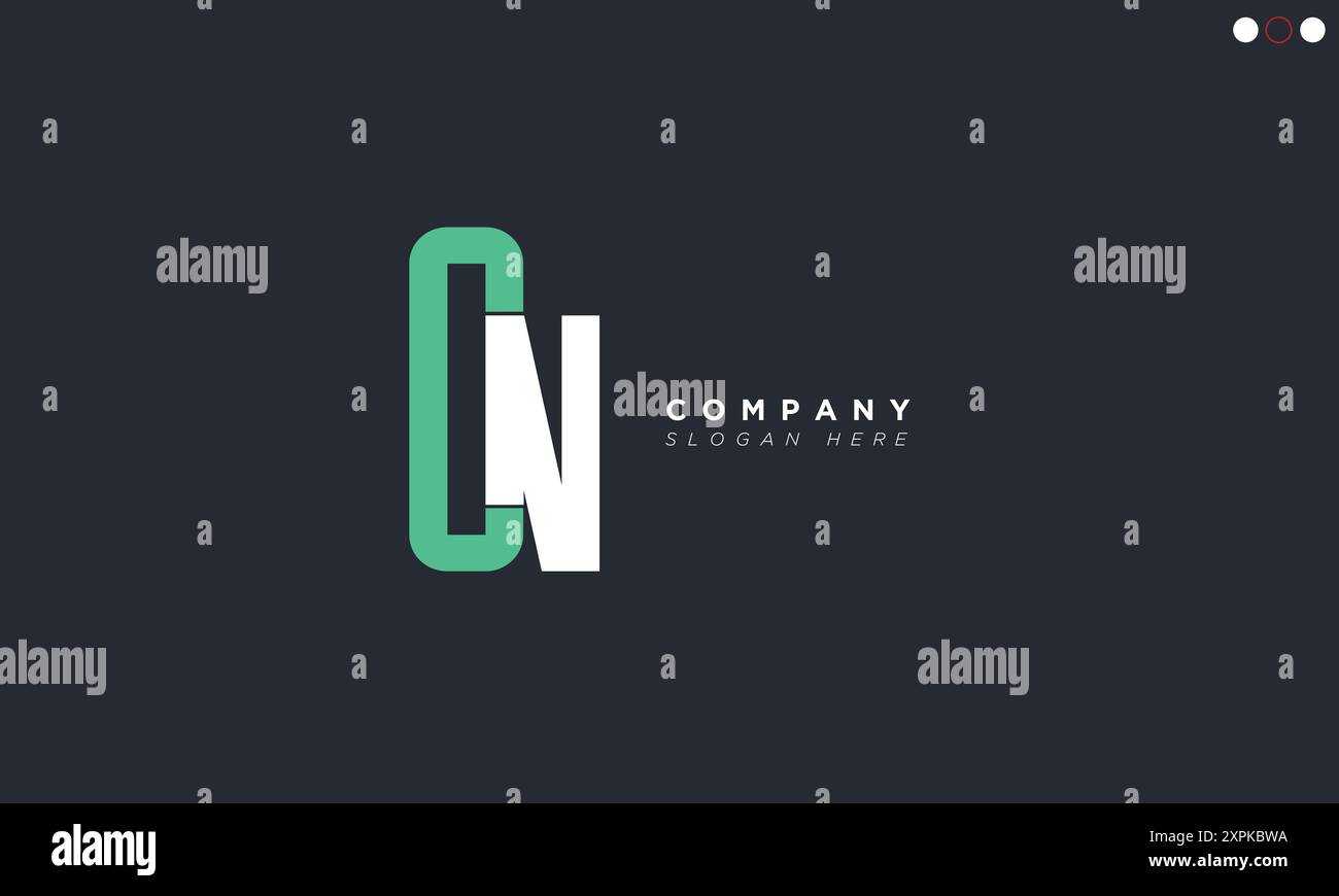 CN Alphabet letters Initials Monogram logo Stock Vector Image & Art - Alamy