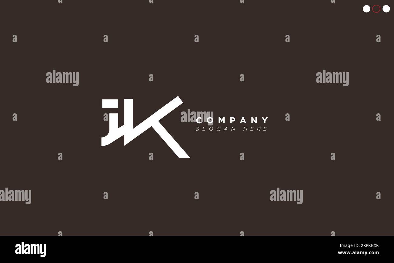JK Alphabet letters Initials Monogram logo Stock Vector Image & Art - Alamy