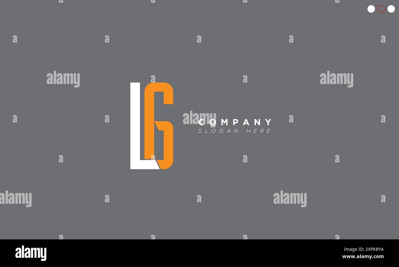 Lg letters Stock Vector Images - Alamy