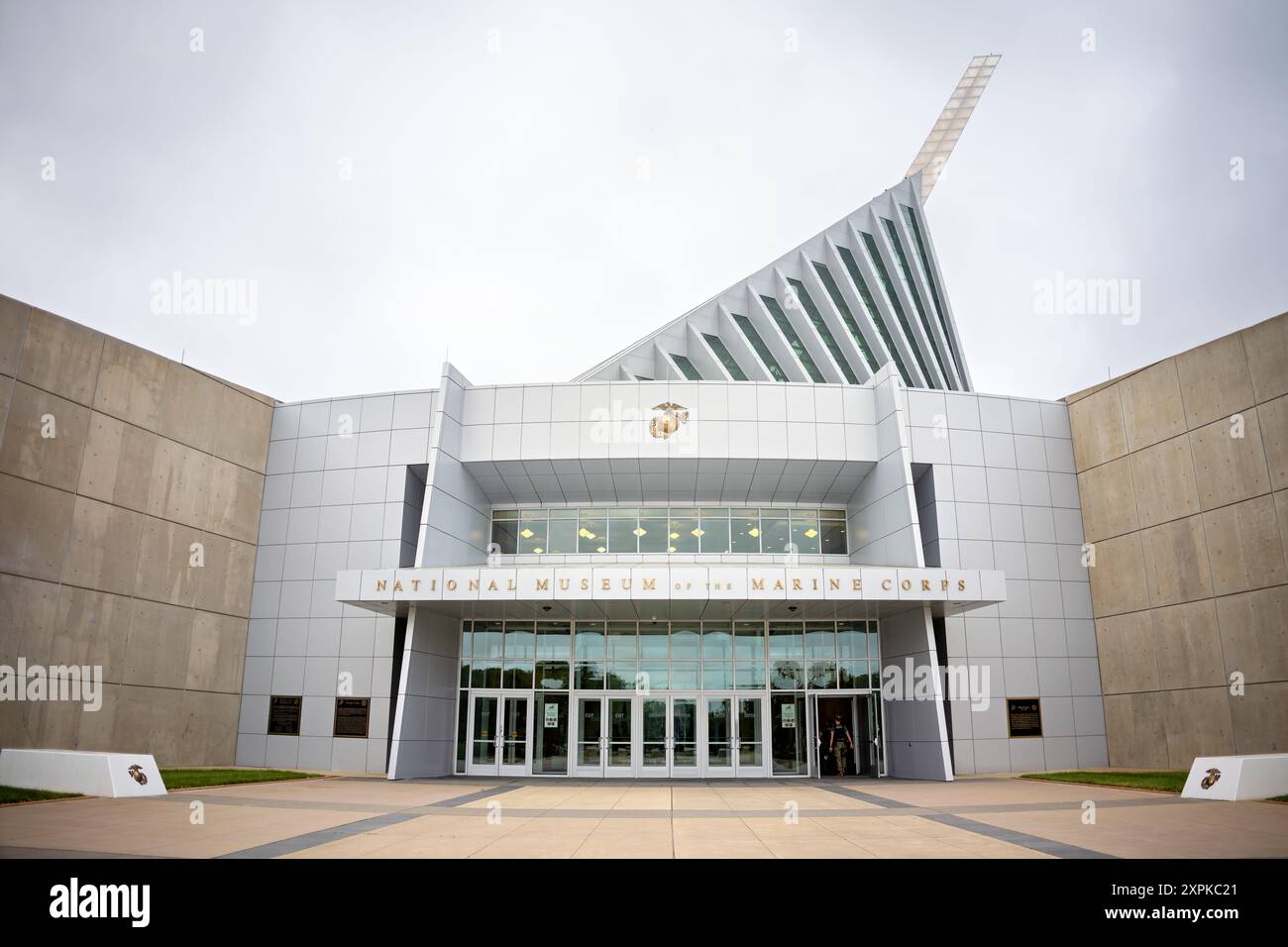 High resolution photo of national museum of the marine corps tower hi ...