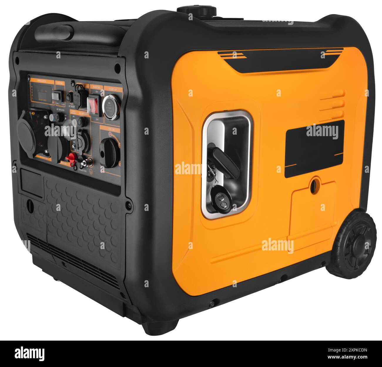 Gasoline inverter generator, with correct current sine wave on white ...