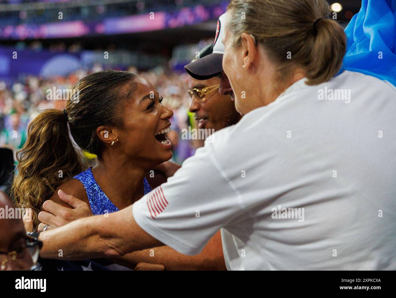 Paris, Ile de France, France. 6th Aug, 2024. Gabrielle Thomas (USA ...