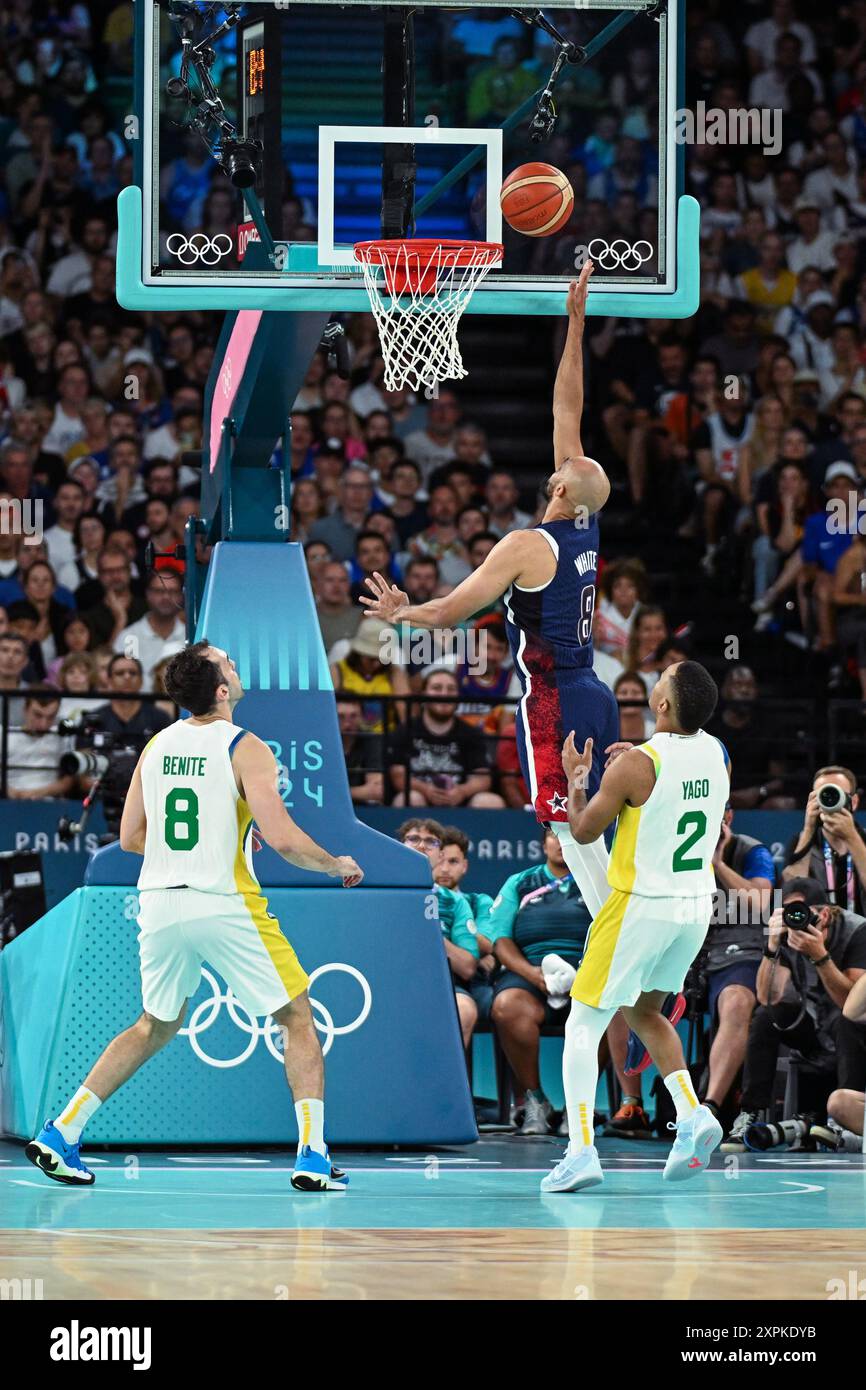 Paris olympics 2024 basket hi-res stock photography and images - Alamy
