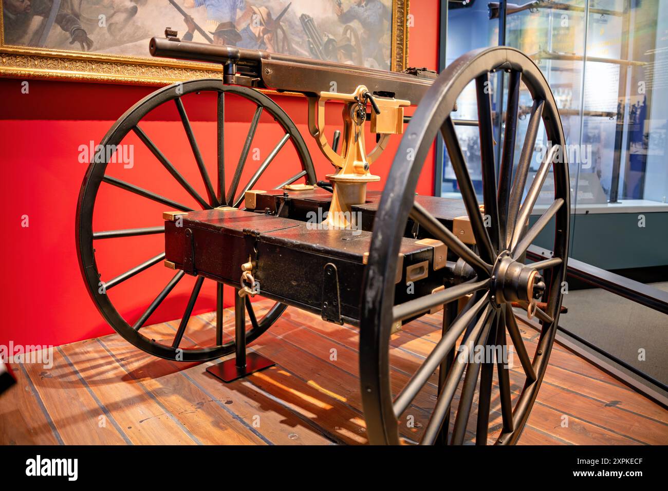 Colt m1895 machine gun hi-res stock photography and images - Alamy