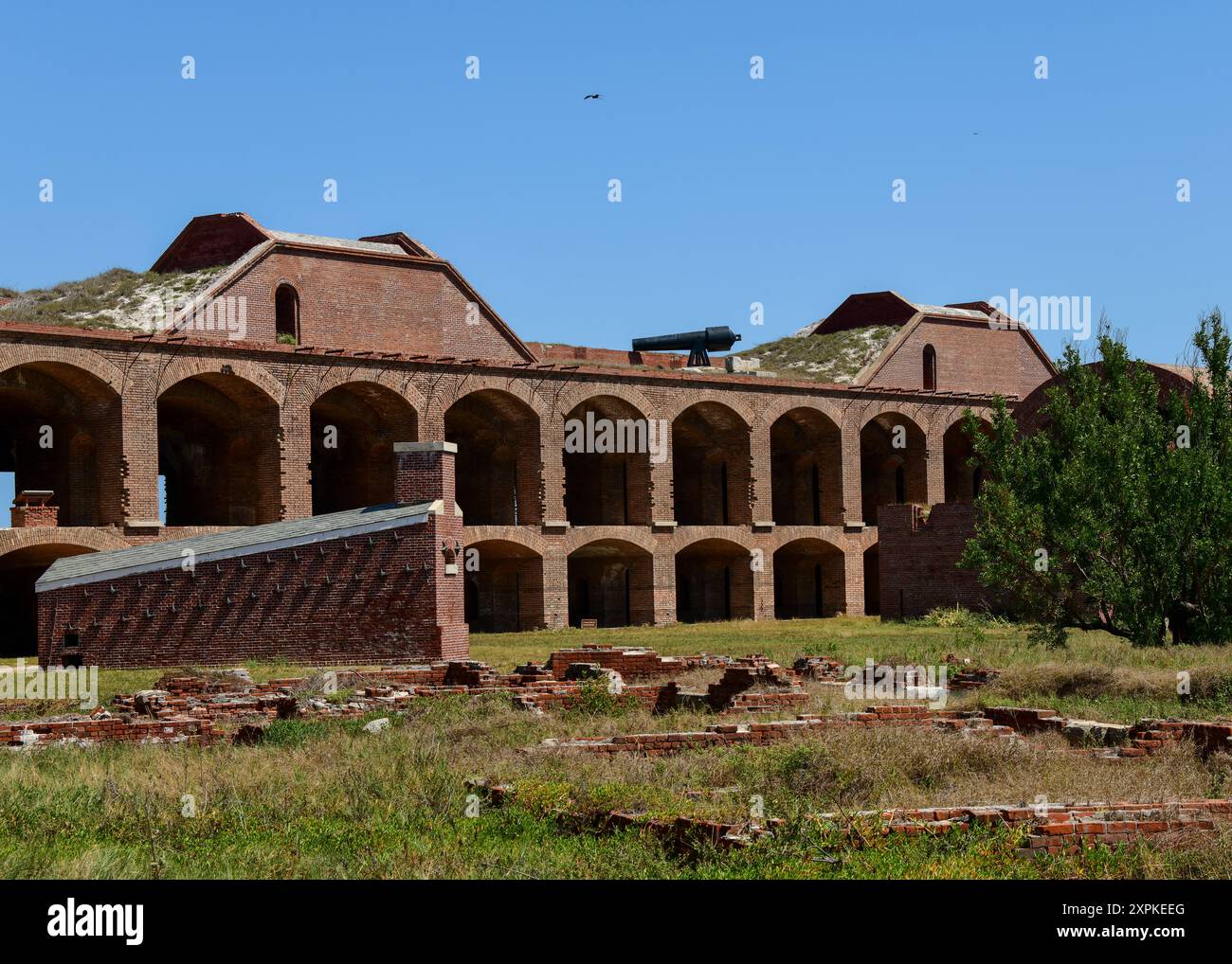 Fort Jefferson, Dry Tortugas, Florida Stock Photo - Alamy