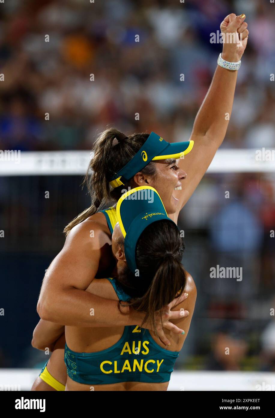 Paris, France. 6th Aug, 2024. Mariafe Artacho del Solar (back)/Taliqua ...