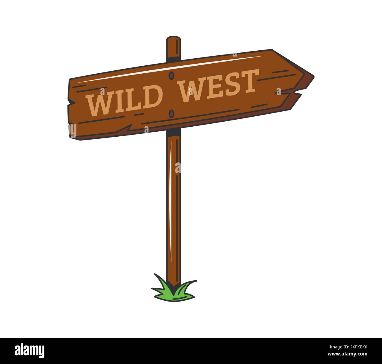 Cartoon retro 70s 80s groovy wild west western banner. Isolated vector ...