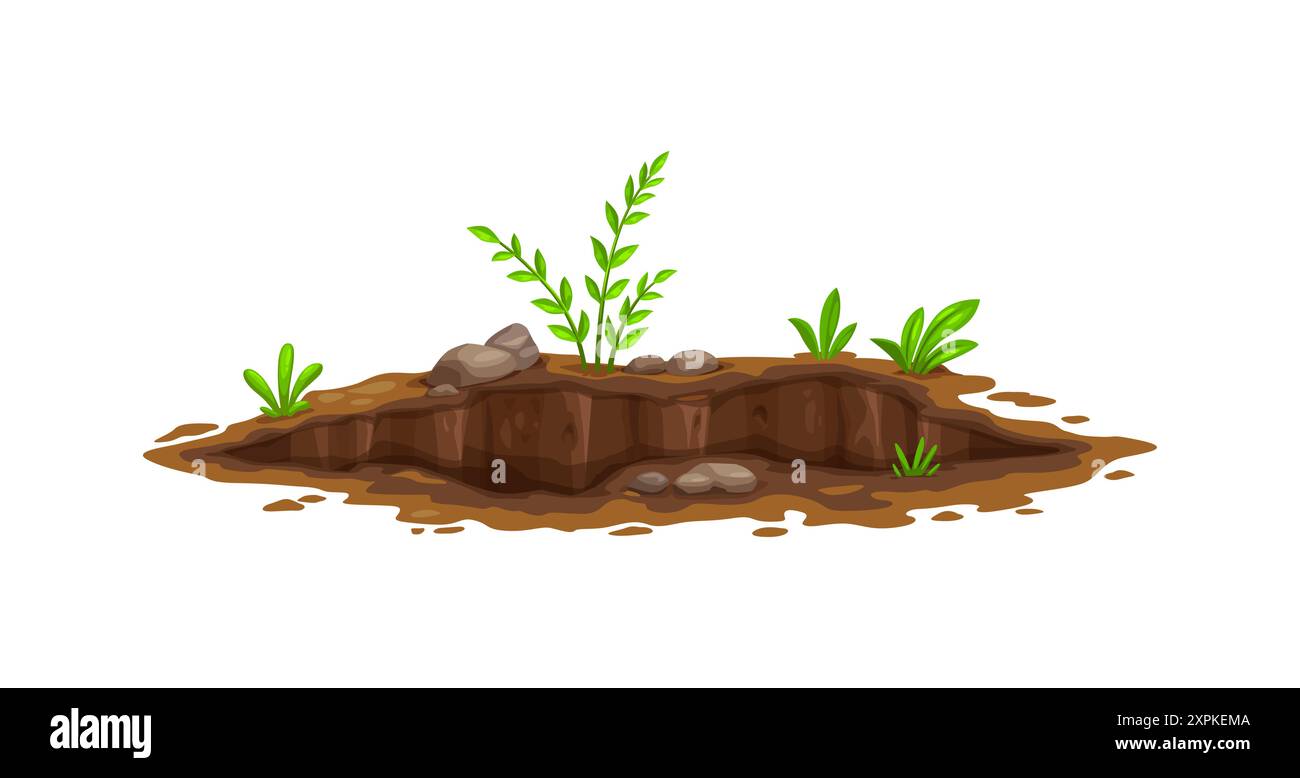 Grass mud farm Stock Vector Images - Alamy