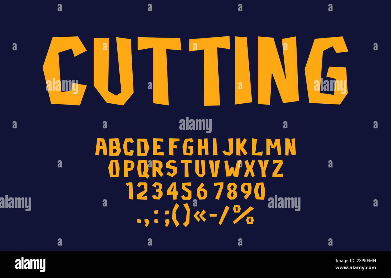 Fun rough pirate font, cartoon groovy typeface, cutout kids type ...