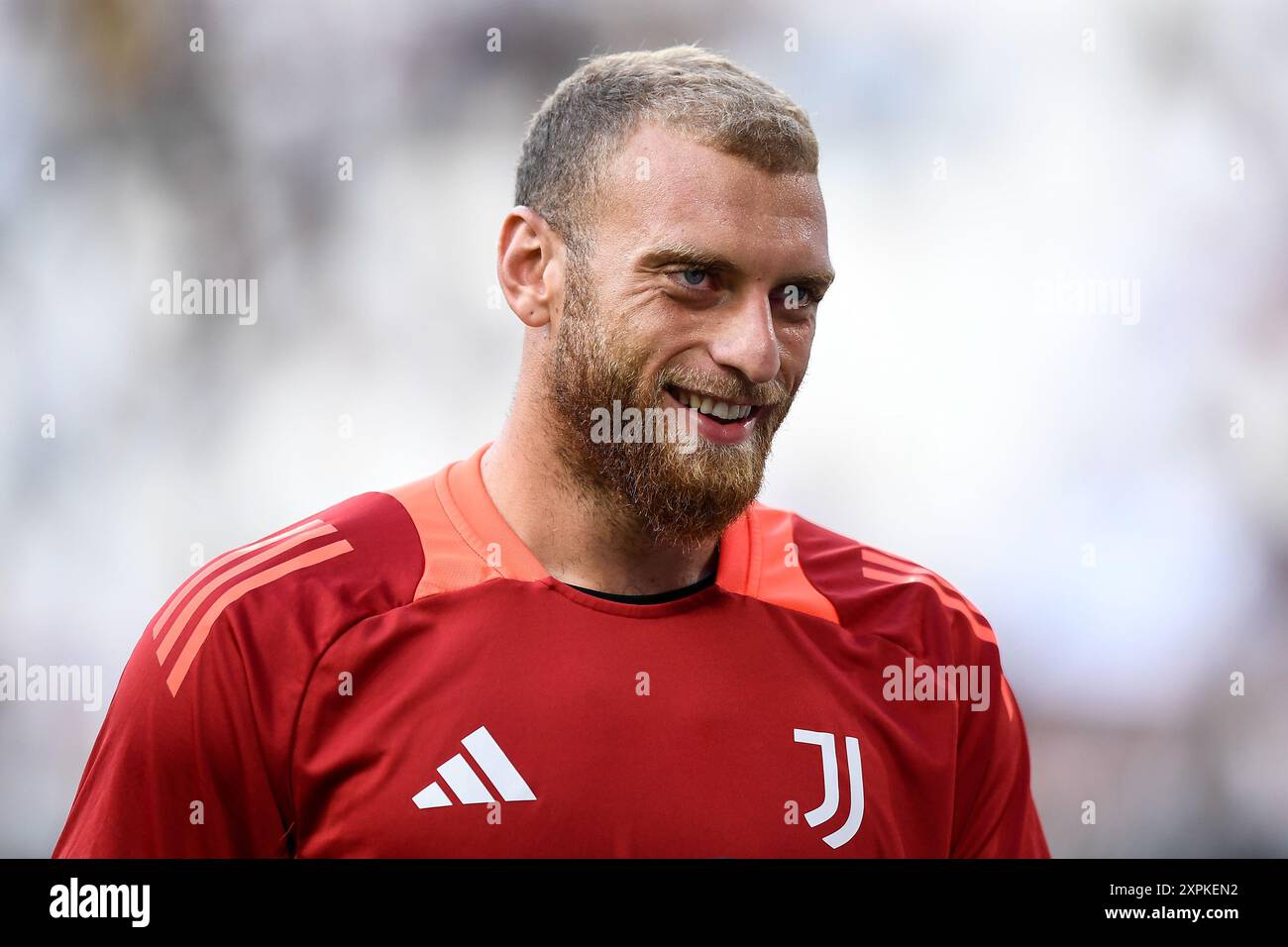 Goalkeeper Michele Di Gregorio of Juventus during the Pre-season ...