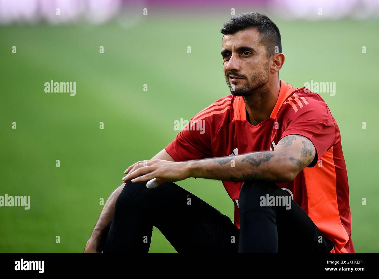 Goalkeeper Michele Di Gregorio of Juventus during the Pre-season ...