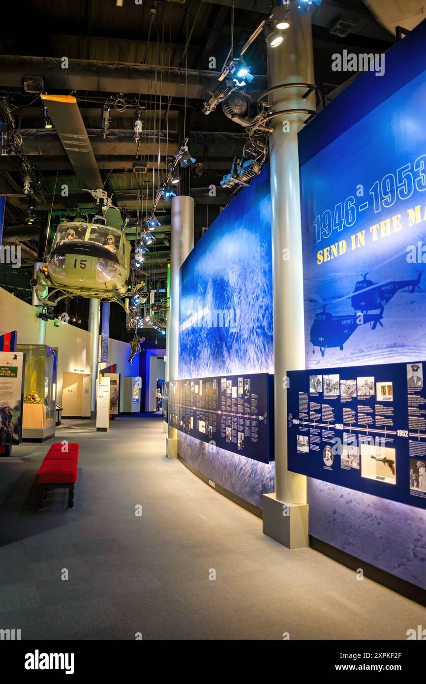 Marine corps history timeline exhibit hi-res stock photography and ...