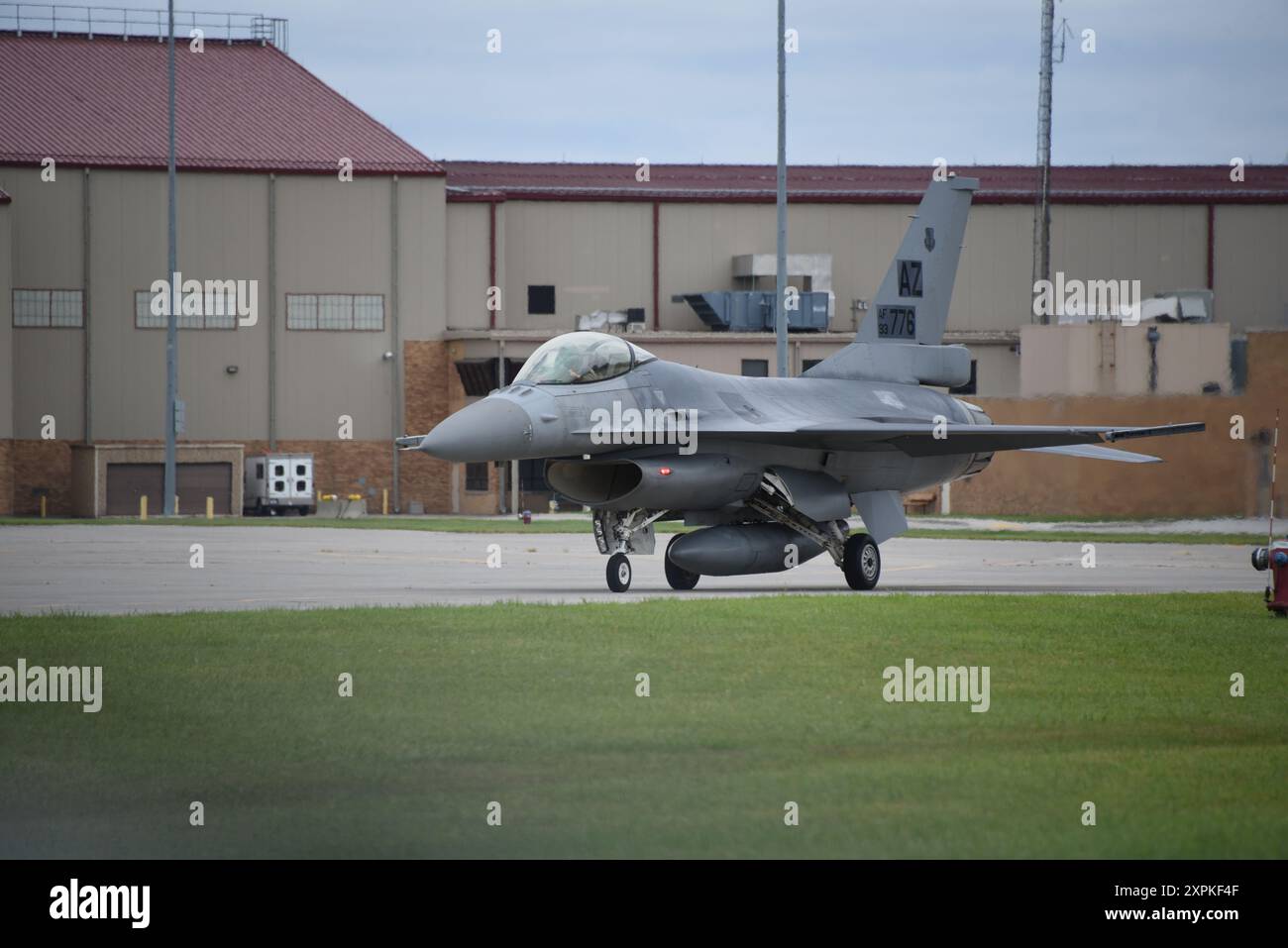 A U.S. Air Force F-16 Falcon assigned to the 162nd Wing of the Arizona ...