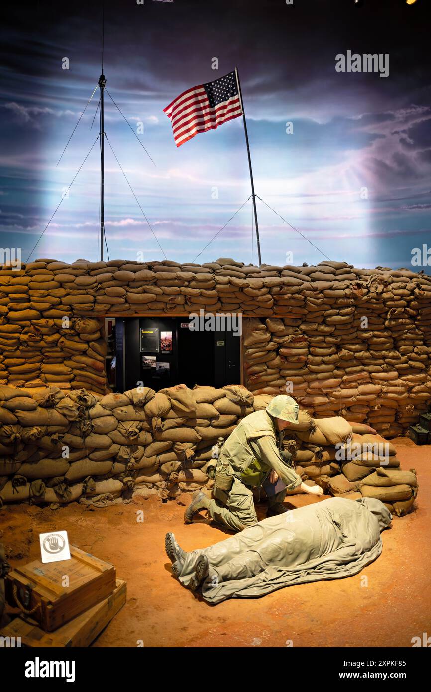 Khe Sanh Exhibit National Museum Of The Marine Corps Triangle Virginia ...
