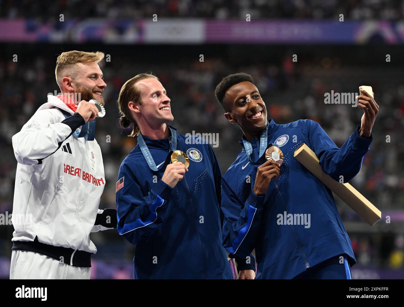 Paris, France. 6th August 2024; Paris Olympic Games, Stade de France ...