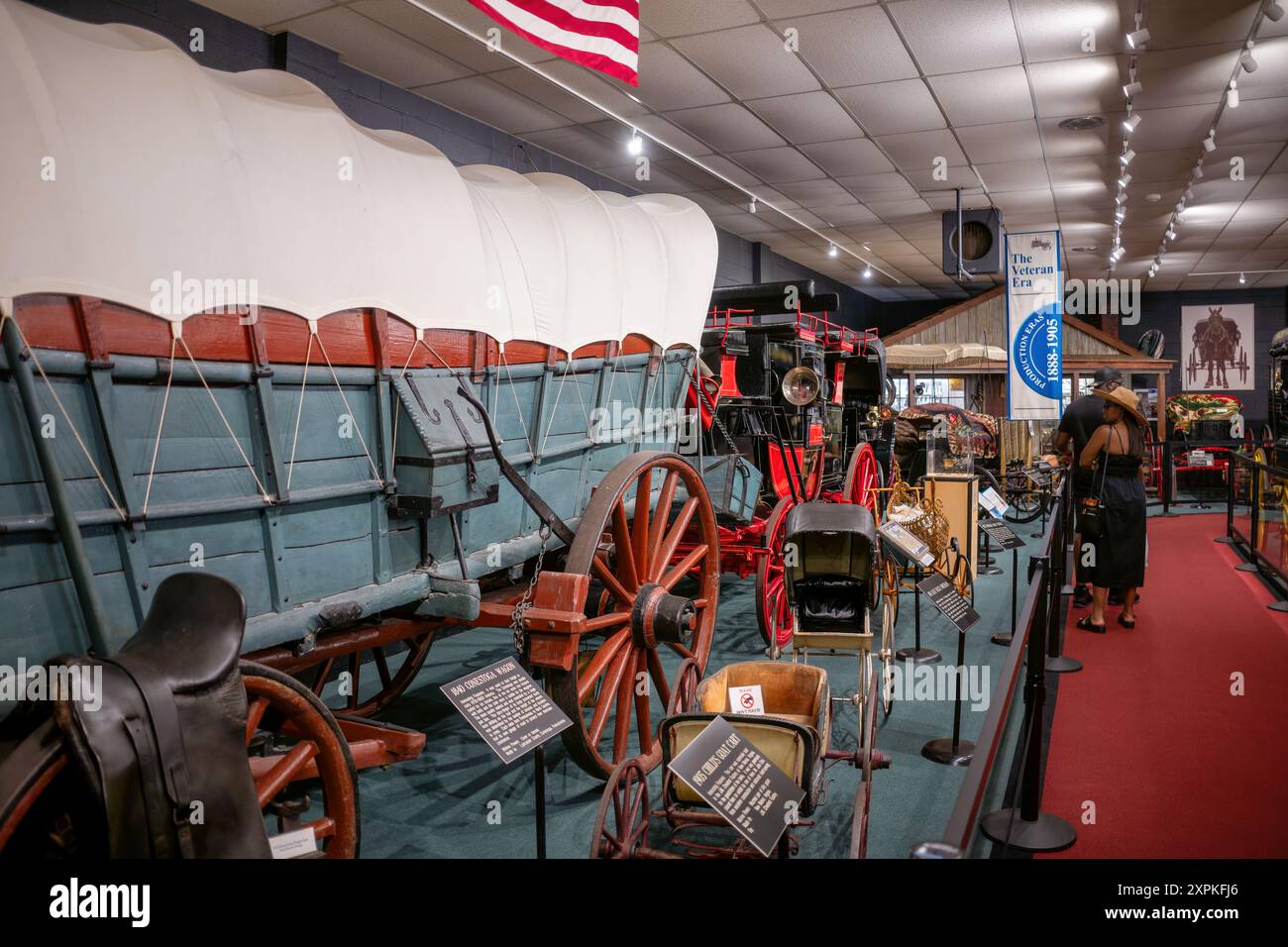 Conestoga wagon hi-res stock photography and images - Alamy